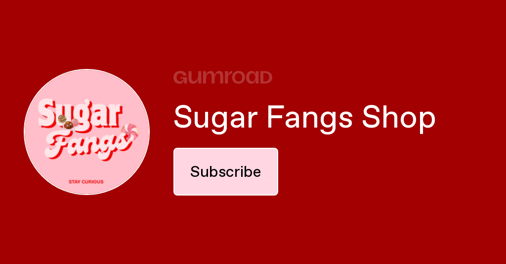 Sugar Fangs Shop