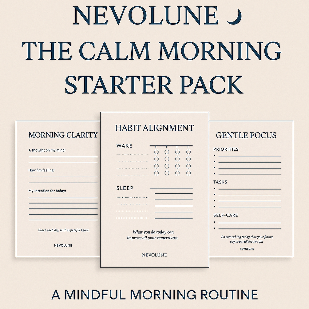 The Calm Morning Starter Pack