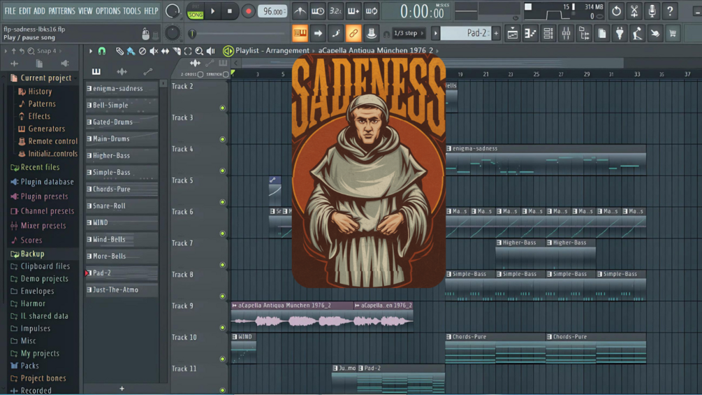 Enigma Sadeness fl studio project by lbks16