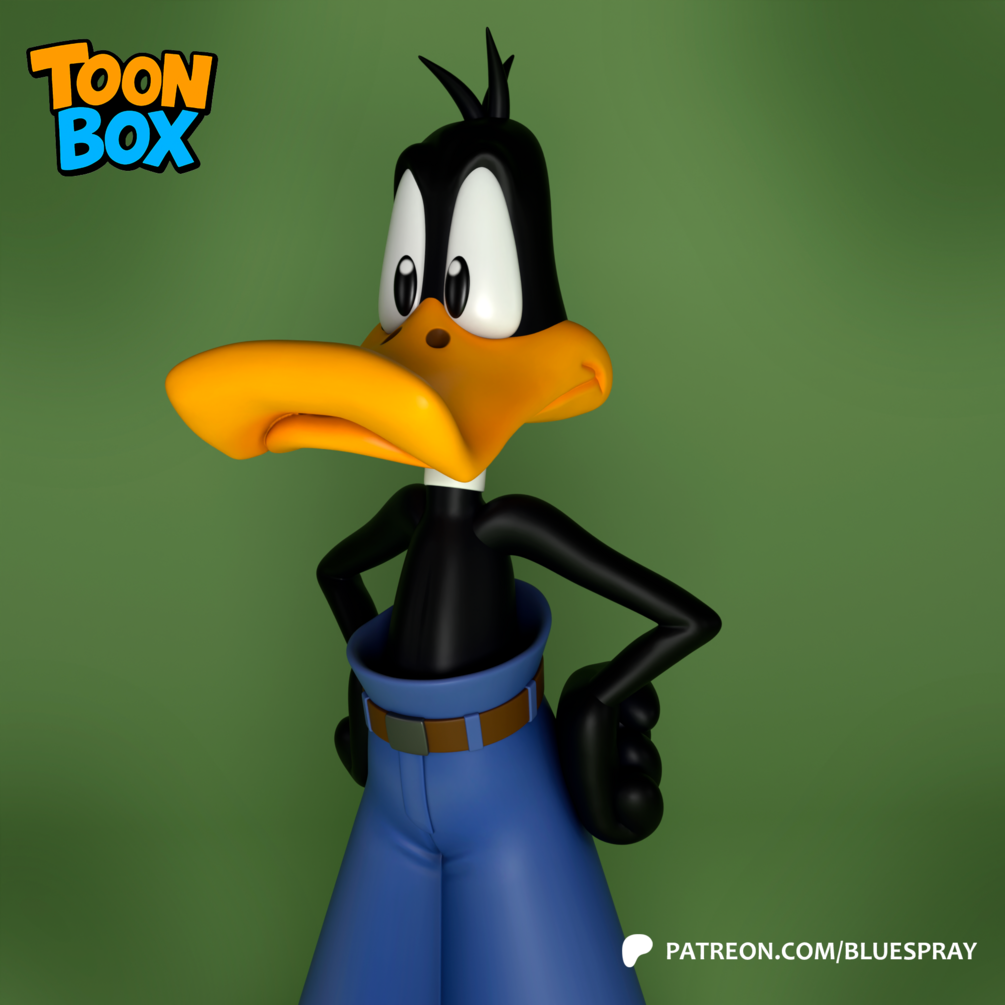 Daffy Duck Mall Pants - BlueSpray3D Models