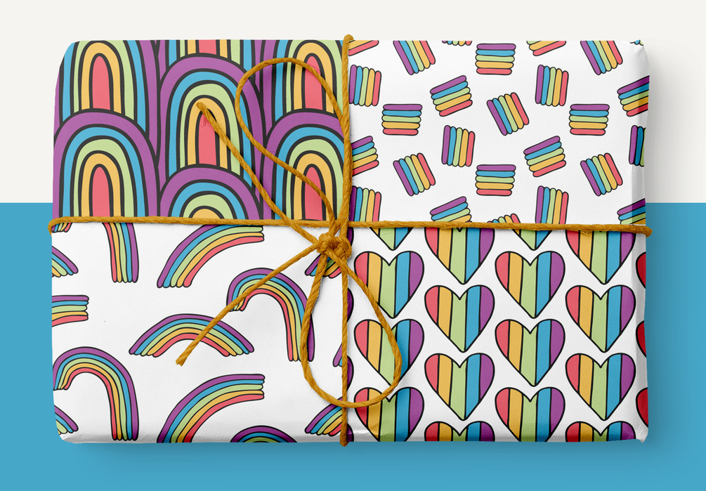 Rainbow Digital Papers (set 2)
