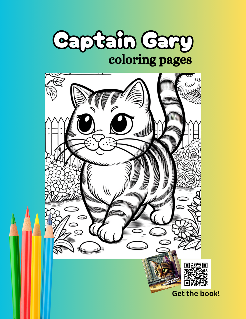 Captain Gary Coloring Pages