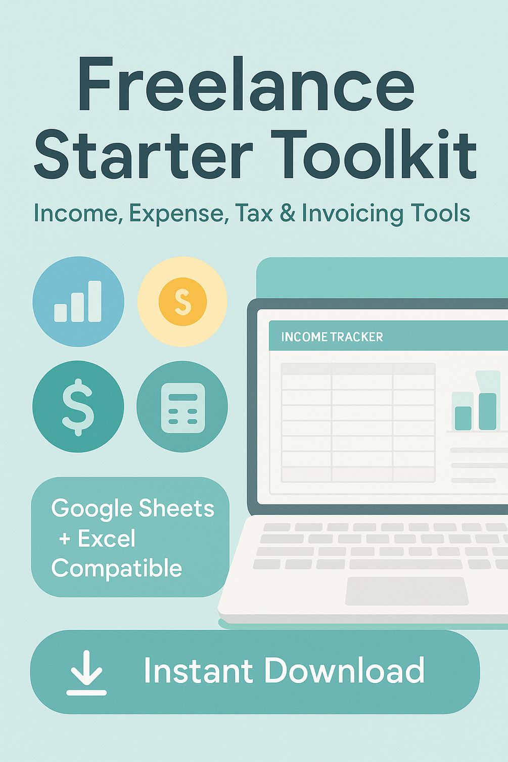 Freelancer Starter Kit – Google Sheets Templates for Finance, Invoicing ...