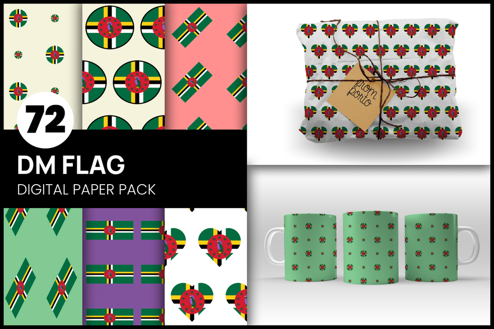 DM Flag Seamless Patterns