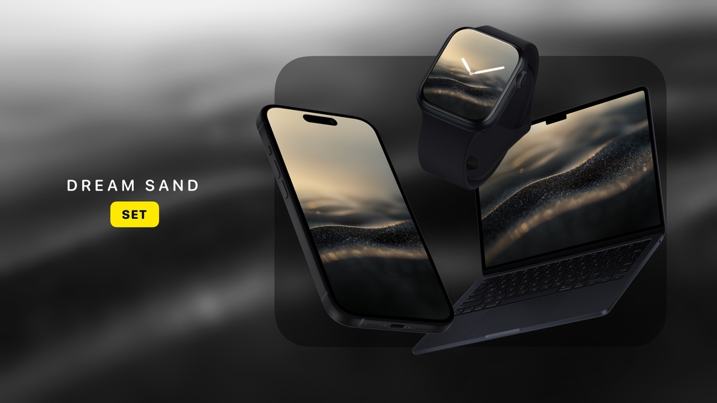 DREAM SAND • Wallpaper Set