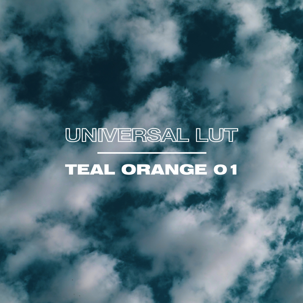 UNIVERSAL LUT - TEAL ORANGE PACK 01