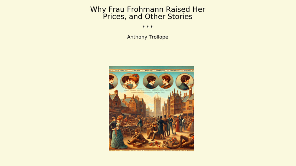 Why Frau Frohmann Raised Her Prices, and Other Stories