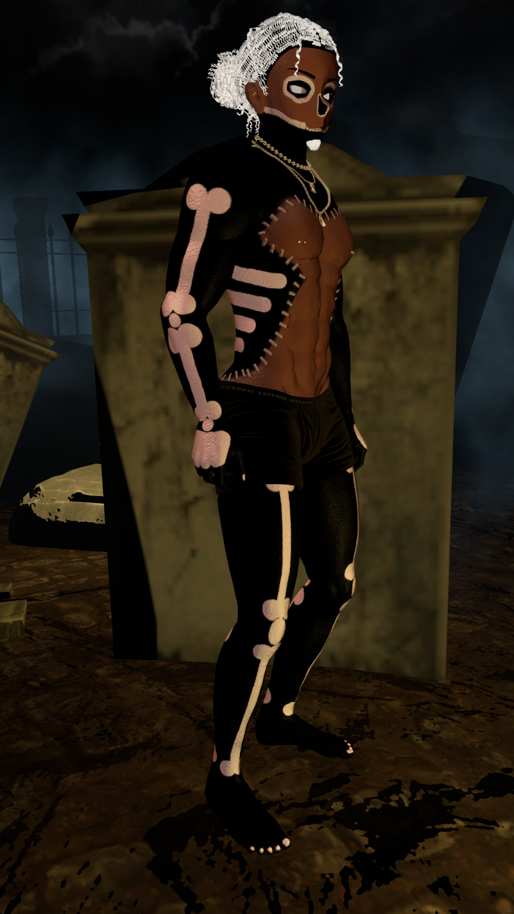 Skeleton Male texture [ Dolly Molly Base]