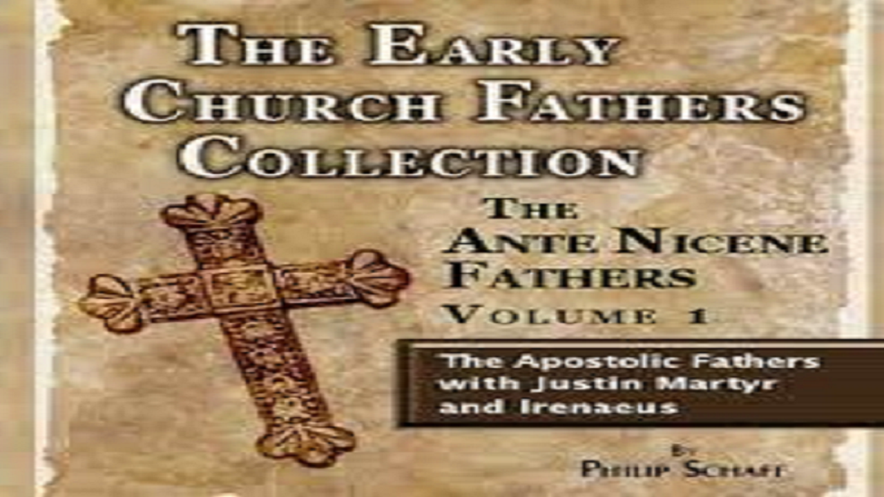 The Early Church Fathers by Philip Schaff contains ALL 38 VOLUMES