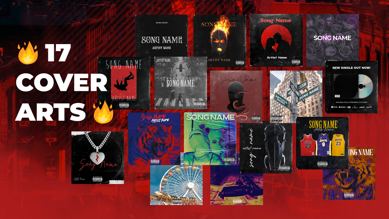 Customize 17+ Album Cover Art Templates (PSD) - Album Cover Art Templates