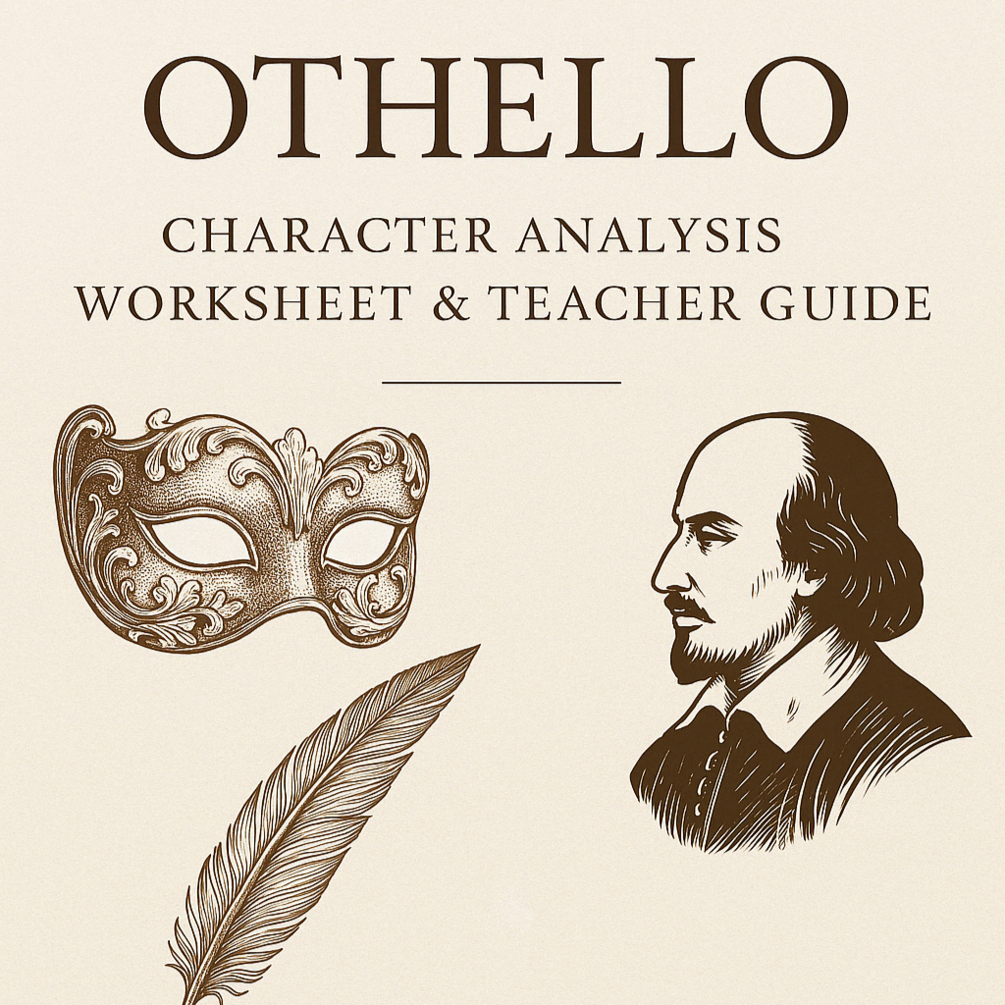Othello character analysis/ answers and teacher guides