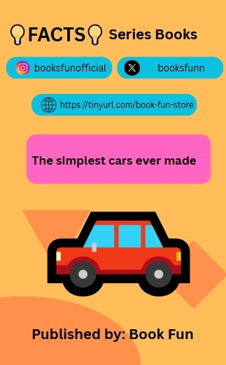 The simplest cars ever made