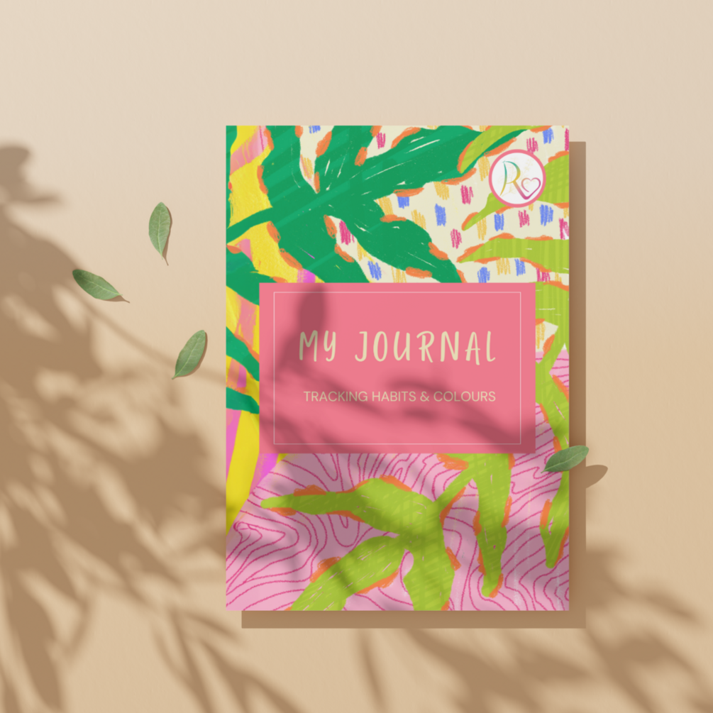 Ria Minds Art : Healing Journal with Colouring Pages