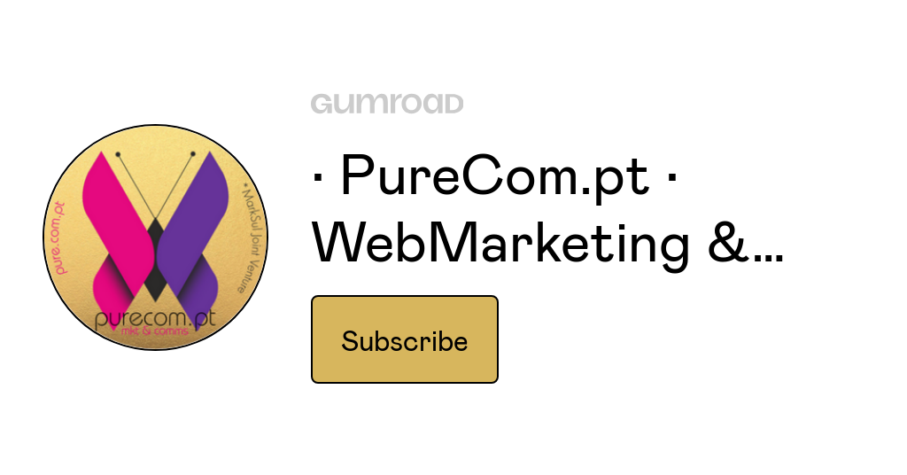 PureCom.pt • WebMarketing & Comms