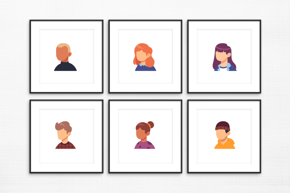 Colorful Professional Avatar Set