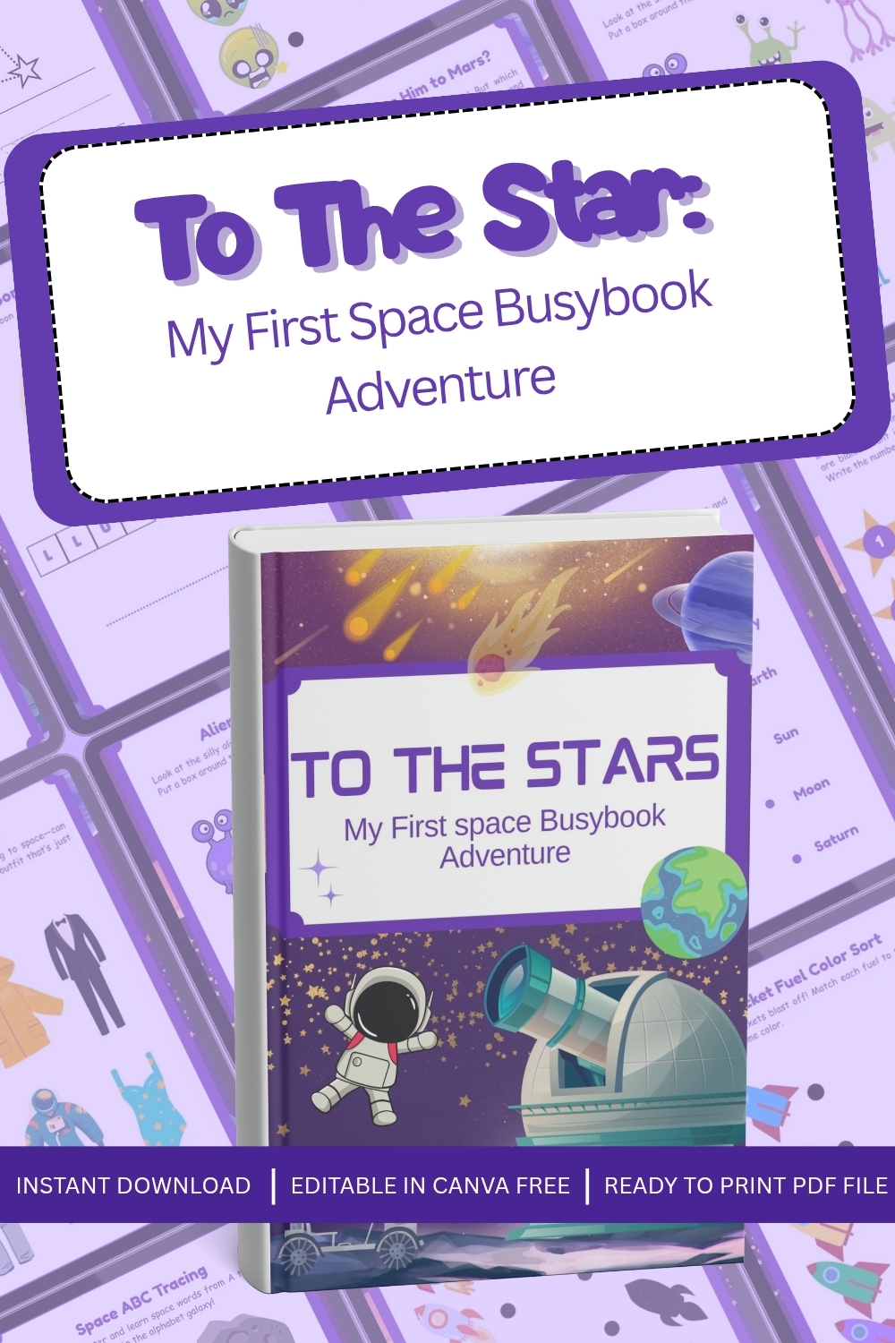 To the Stars: My First Space Busybook Adventure
