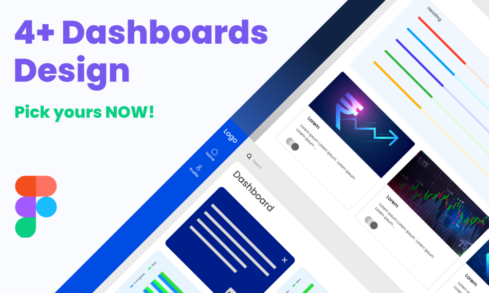 4 + Dashboard Designs | Absolutely Free
