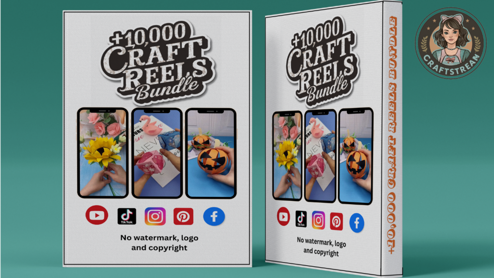 +10,000 Craft Reels Mega Bundle for Any Social Media