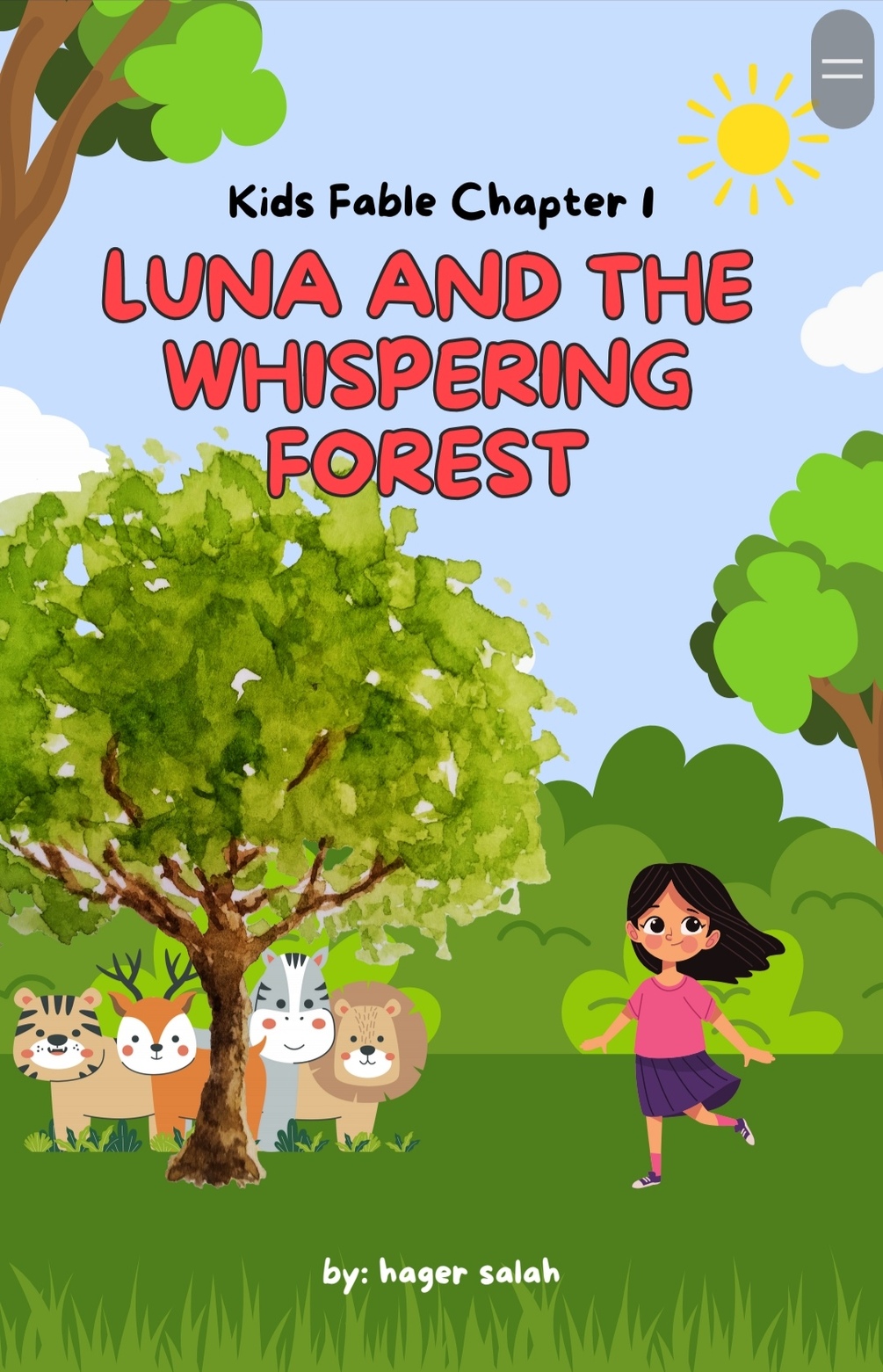 "Luna and the Whispering Forest – A Magical Children’s Storybook".