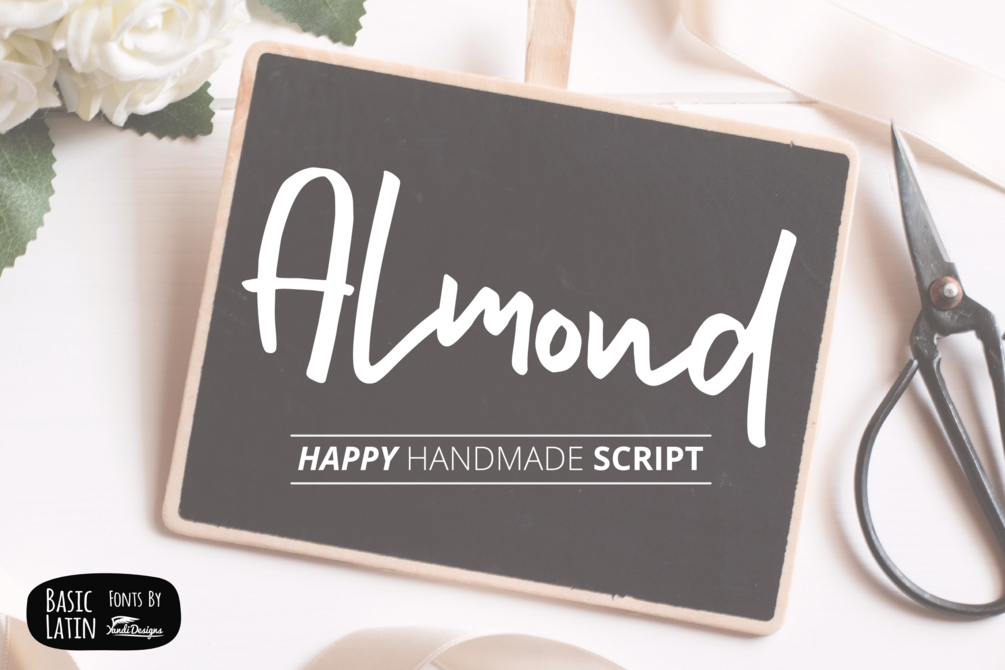 Almond Script Font