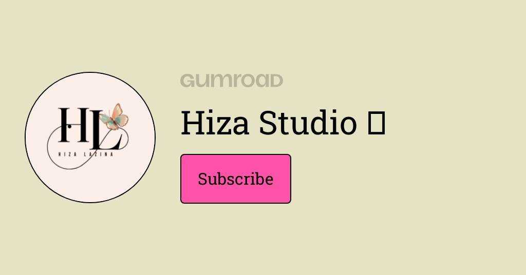 Hiza Studio 🦋