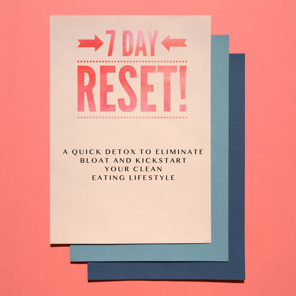 Meal Plan: 7 Day Reset