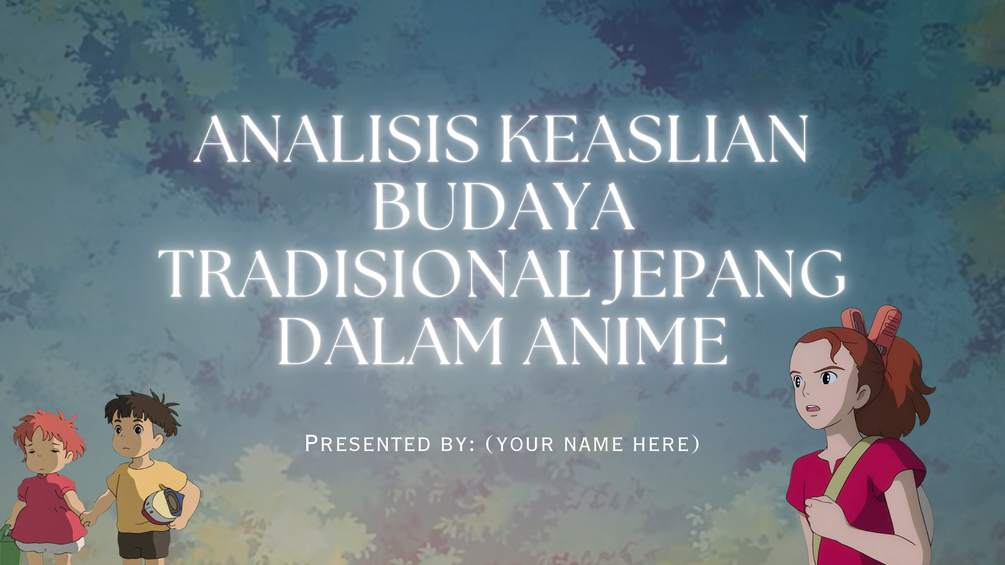 Anime-Inspired Presentation Template | Canva Editable