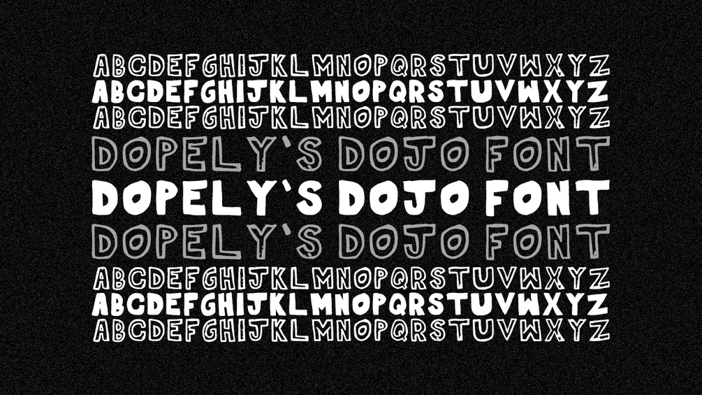 Dopely's Dojo Font | FREE