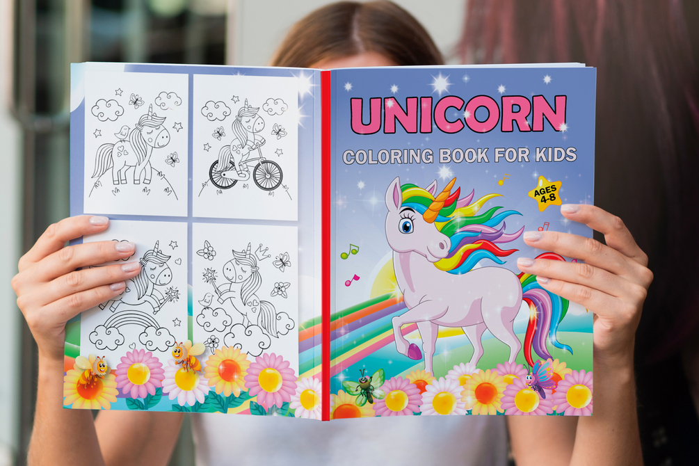 Unicorn Coloring Book For kids