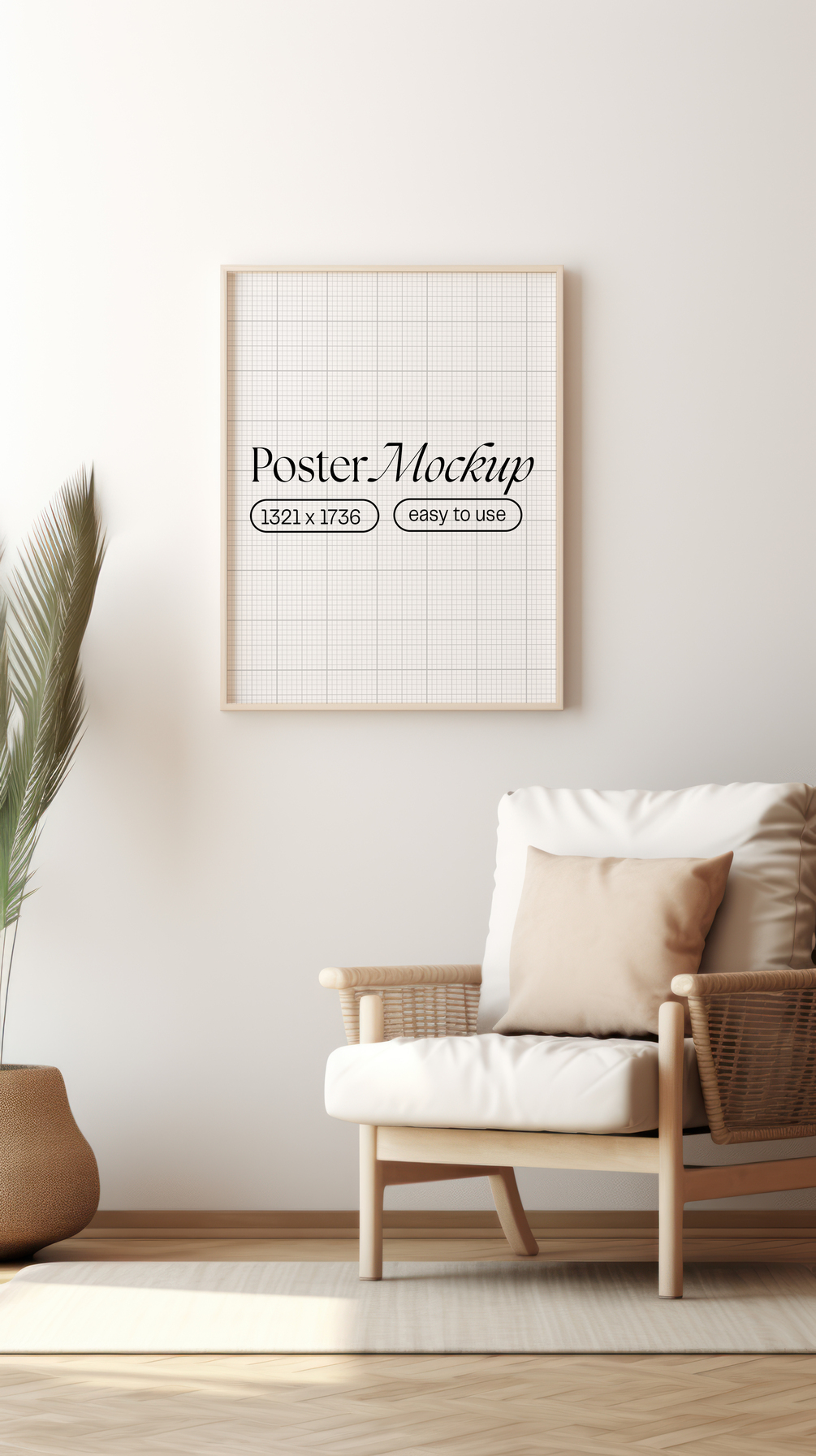 Aesthetic Poster Mockup / #412