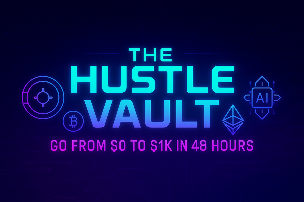 The Hustle Vault – Make $1,000 Online with No Budget