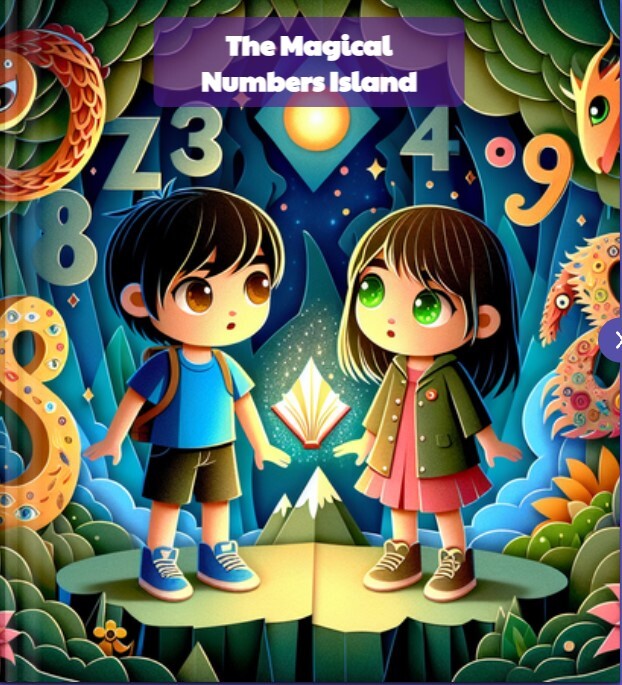 The magical numbers island (Arabic) - Story for kids