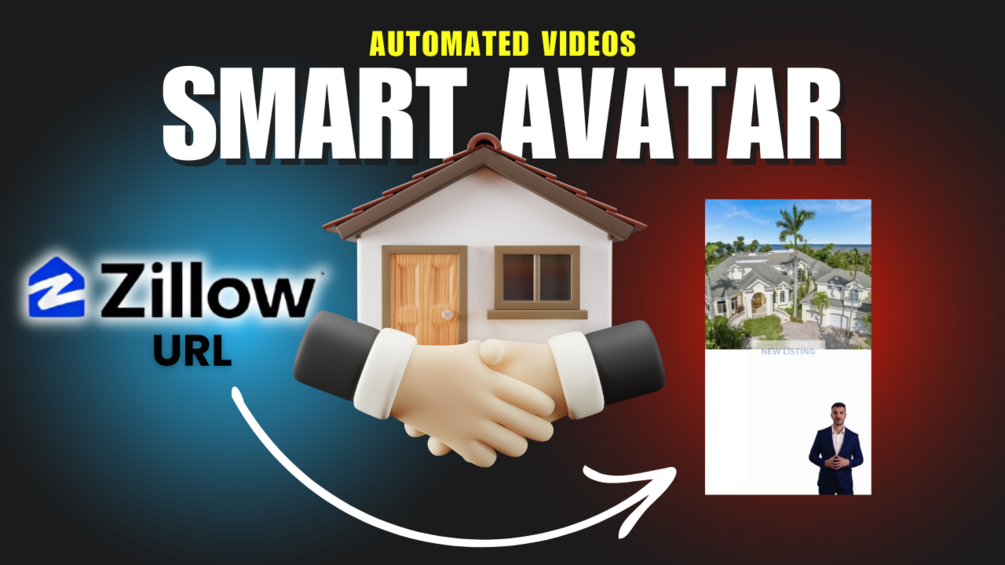 Zillow Link to Video with Avatar Automation.