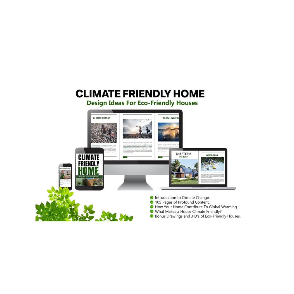 Climate Friendly Home Design Ideas For Eco Friendly Houses eBook