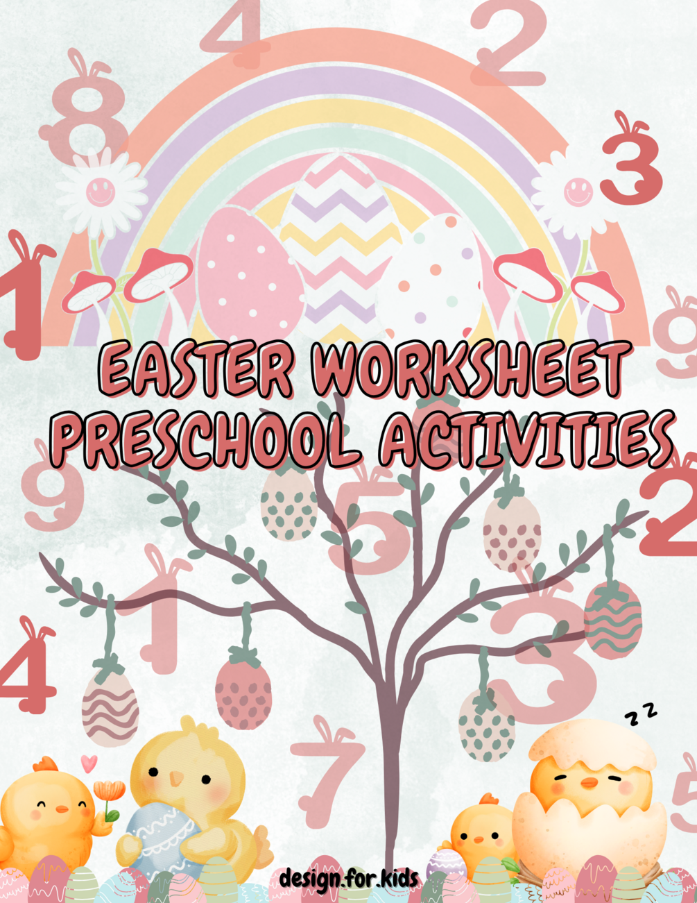 25 Easter Worksheet Preschool Activities for Kids