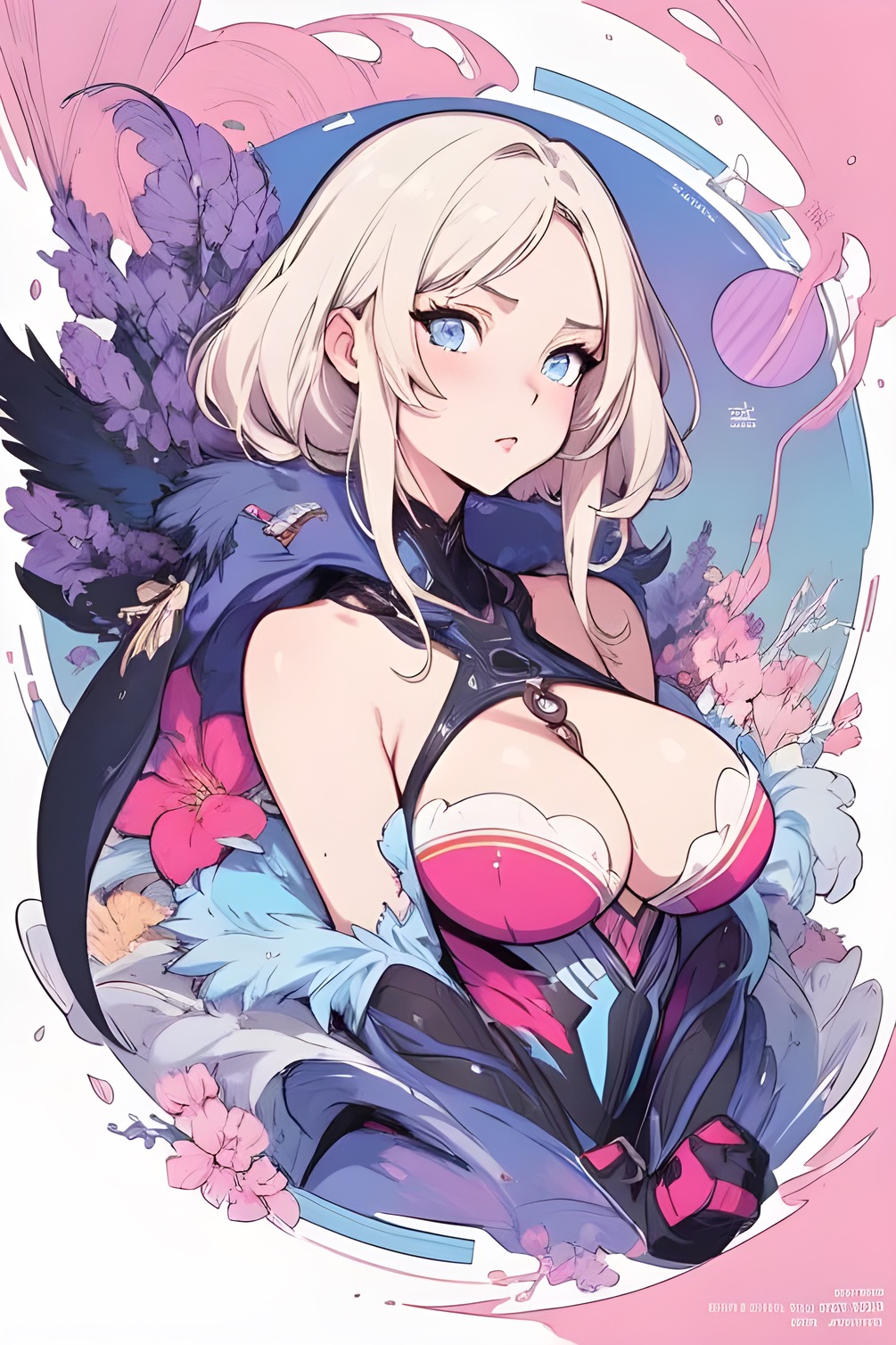 “Celestial Valkyrie” Digital Artwork