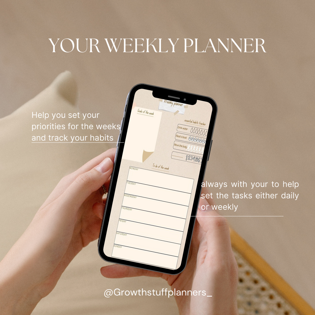 Smart week planner
