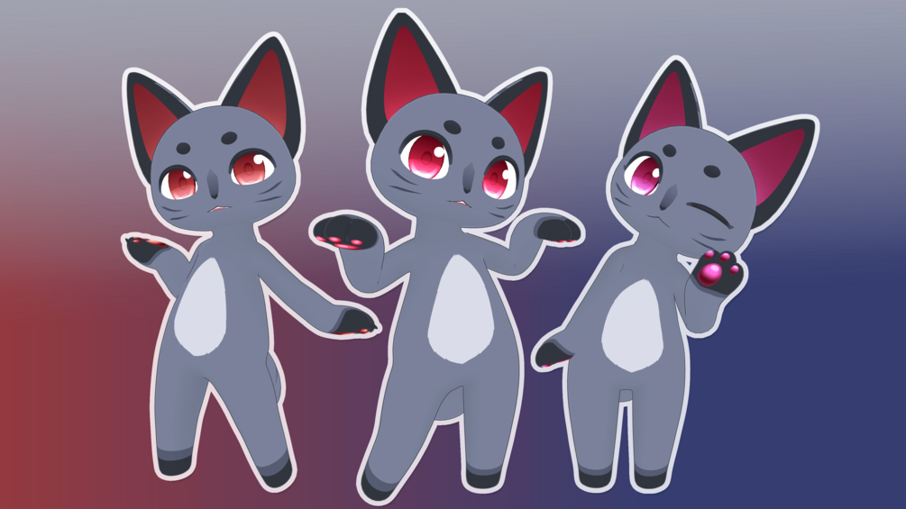 Lil Foxcat (VRChat Avatar)
