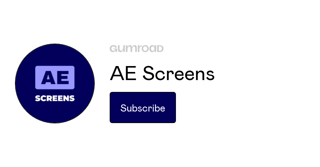 AE Screens