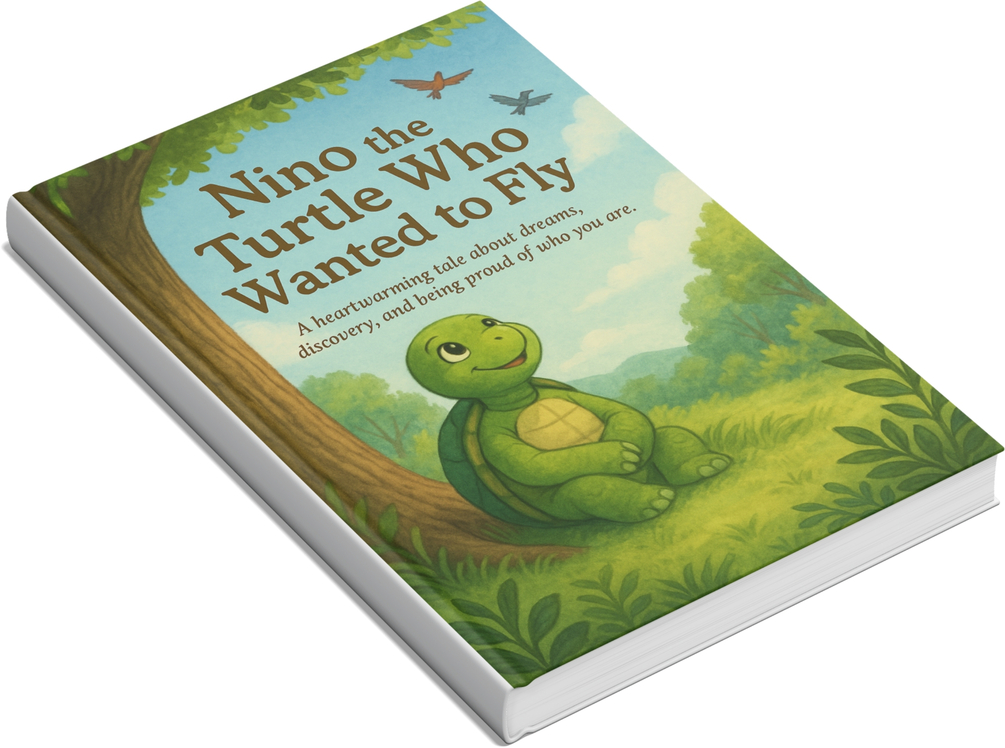 Nino the turtle who wanted to fly