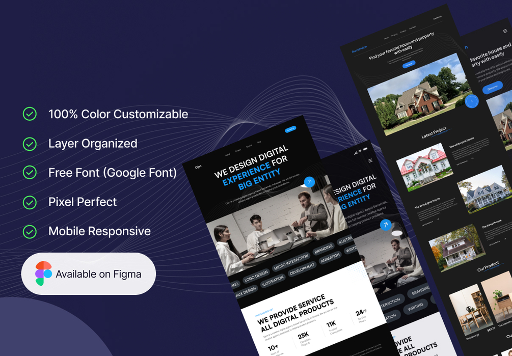 Xpage - Landing Page UI-Kit