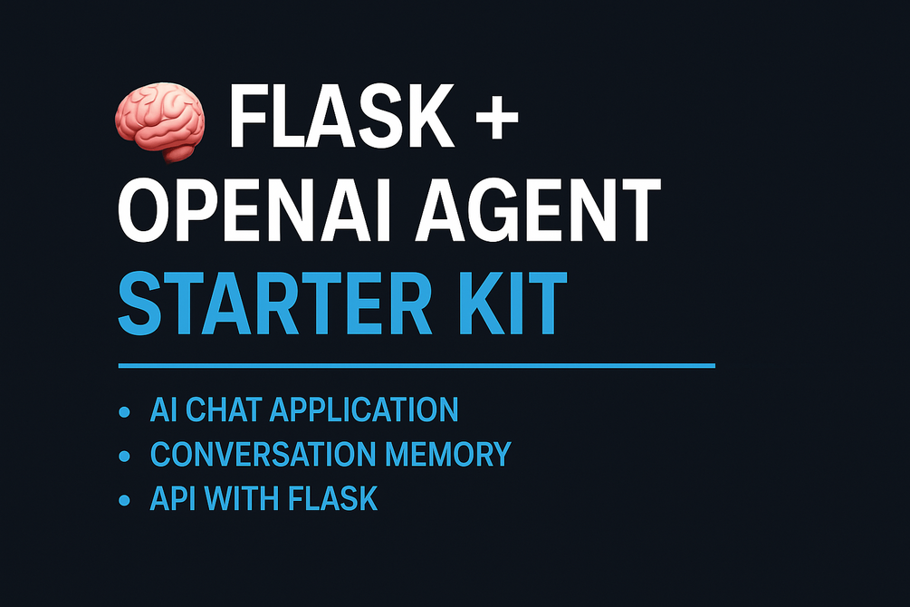 Flask + OpenAI Agent Starter Kit