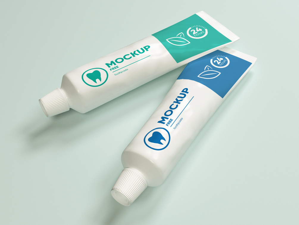 Toothpaste mockup