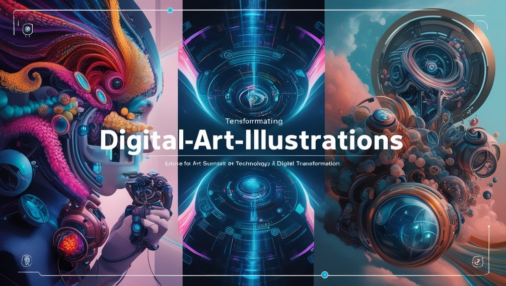 рџћё Explore The World Of Digital Art Illustrations Digitalart