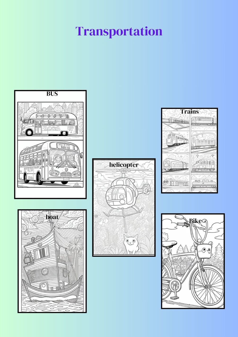 Coloring Transportation