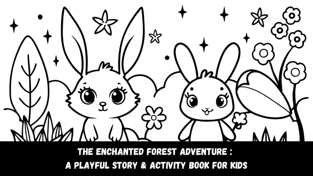 The Enchanted Forest Adventure: A Playful Story & Activity Book for Kids
