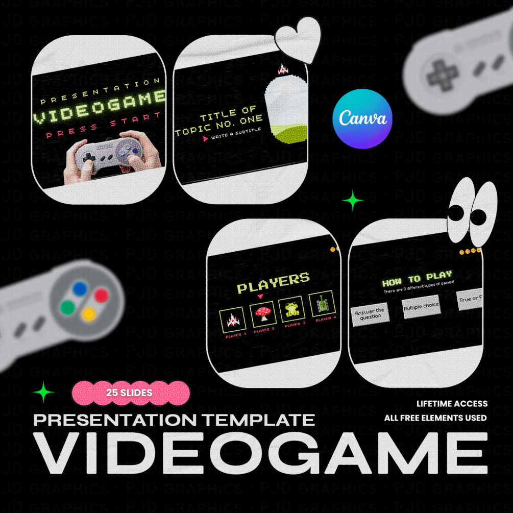 Video Game Presentation Template