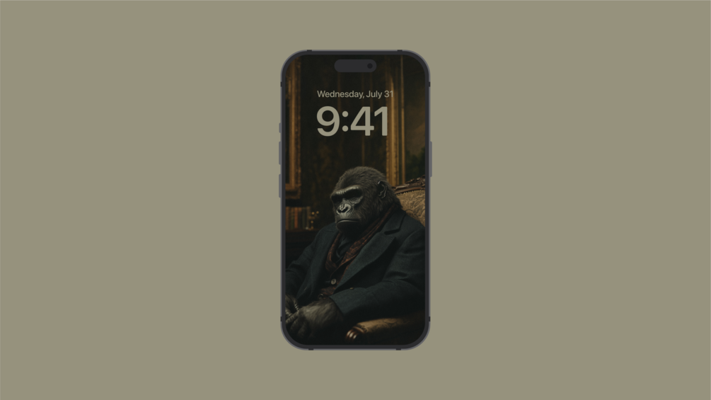 Mr. Jasper Silverback — High-Res Wallpaper