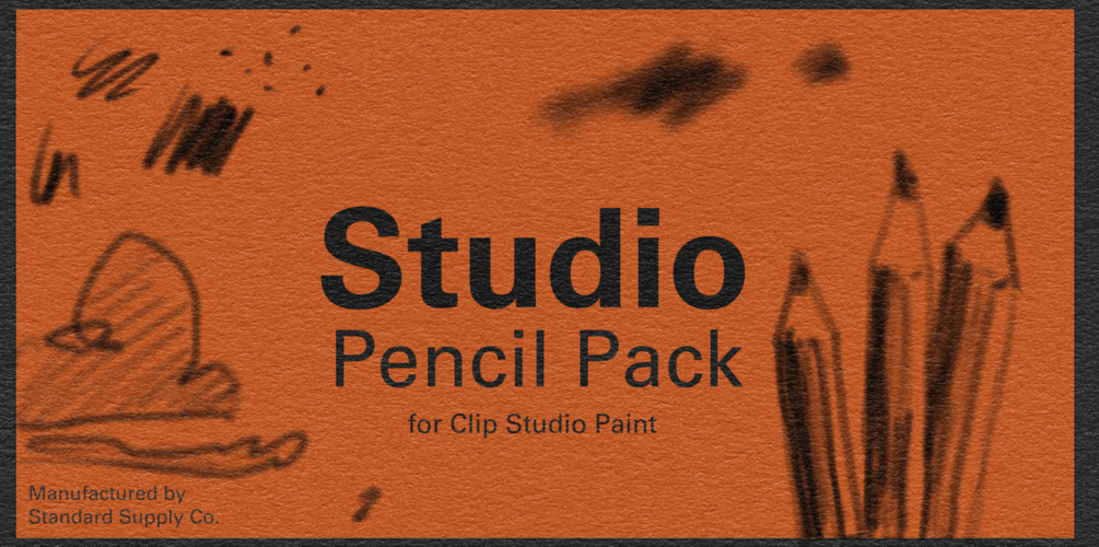 Studio Pencil Pack (for Clip Studio Paint)