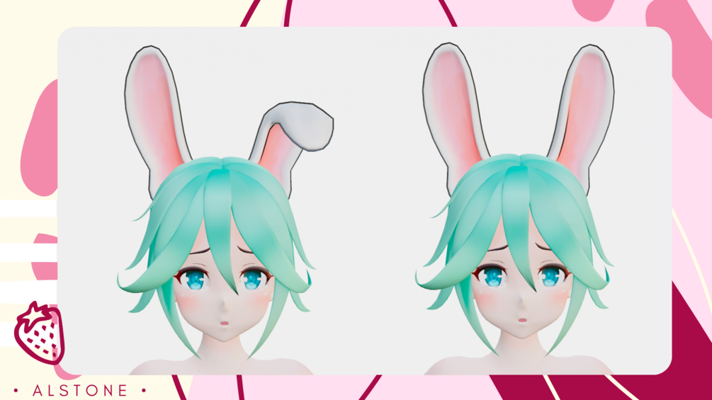 Cute animal ears pack